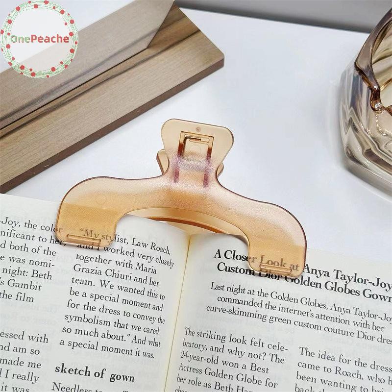 OnePeache พลาสติกใสหนังสือขนาดใหญ่คลิป Simple Reading Aid Fixed Book ...