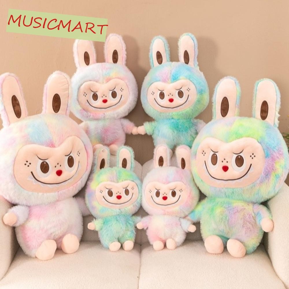 Musicmart Labubu ตุ๊กตา Plush, Rainbow Color Gradient Labubu Time ของ ...