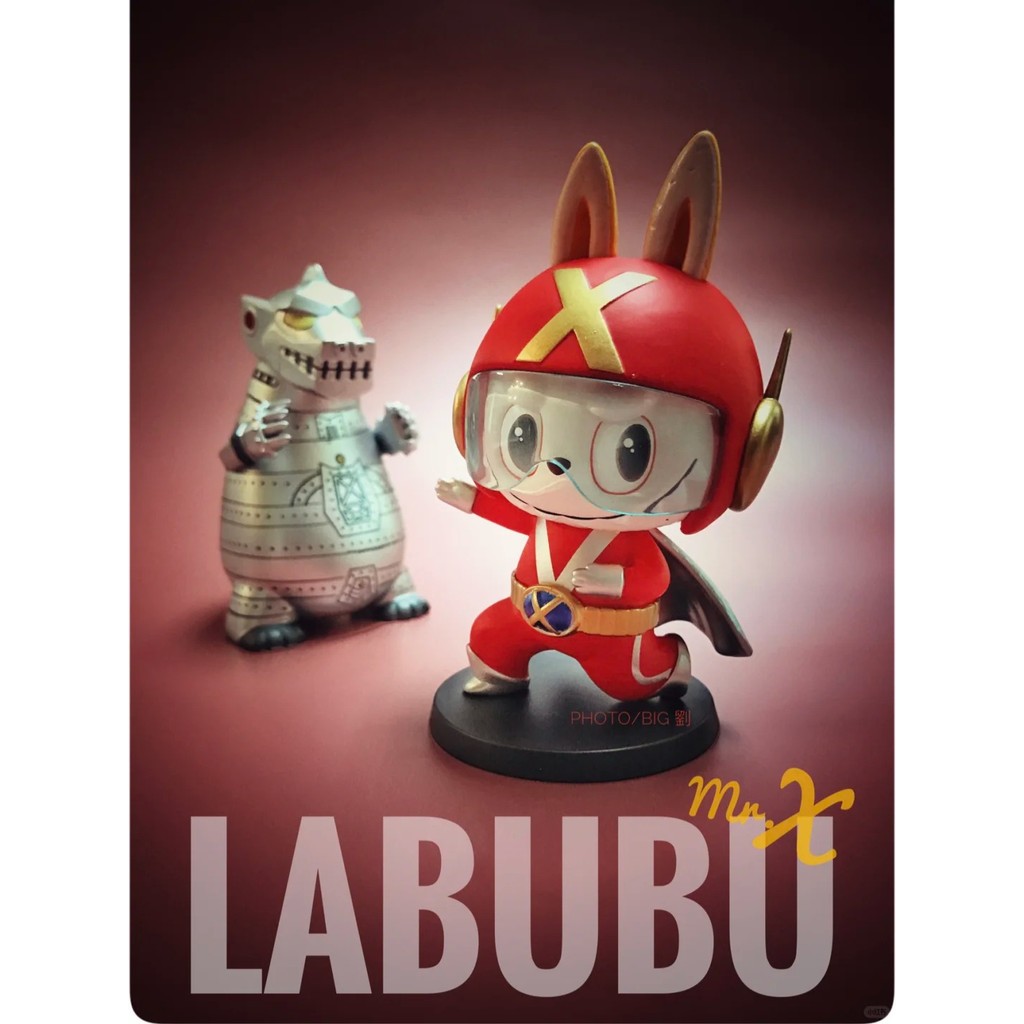 POPMART LABUBU LABUBU Mr x Limited Edition ลิฟท์น่ารักอินเทรนด์เล่นรูป ...