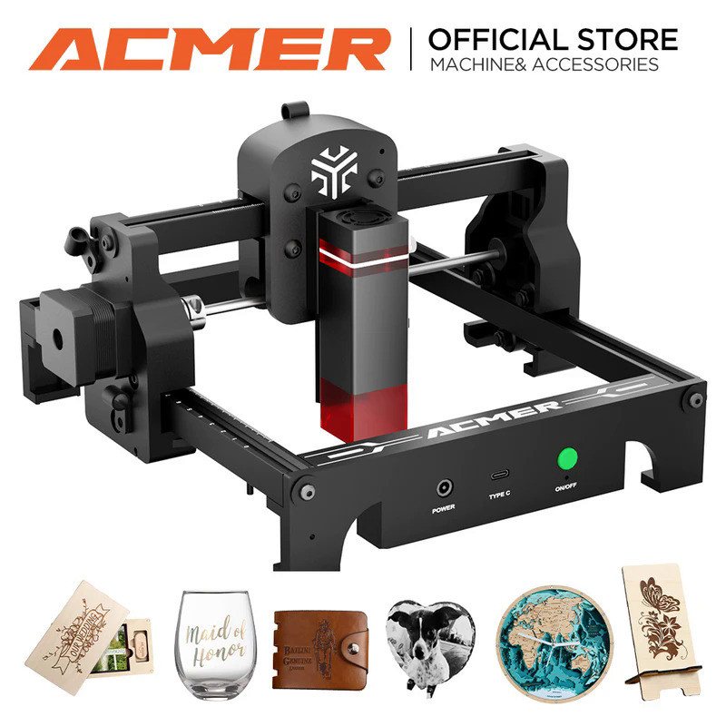 Laser Engraving Machine 2.5W 3.5W Mini High-precision Laser Cutting ...