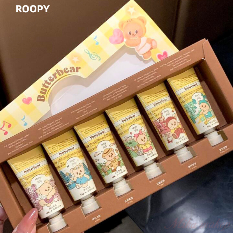 ROOPY ครีมทามือร่วมแบรนด์ Butter Bear ป้องกันความแห้งกร้านและมีกลิ่นหอม ...