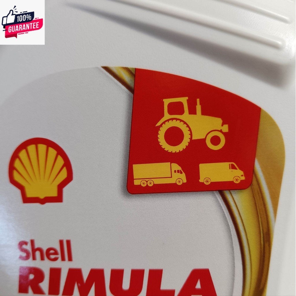 Shell น้ำมันเครื่องดีเซล สำหรัรถภาคการเกษตร Rimula Heavy Duty Diesel ...