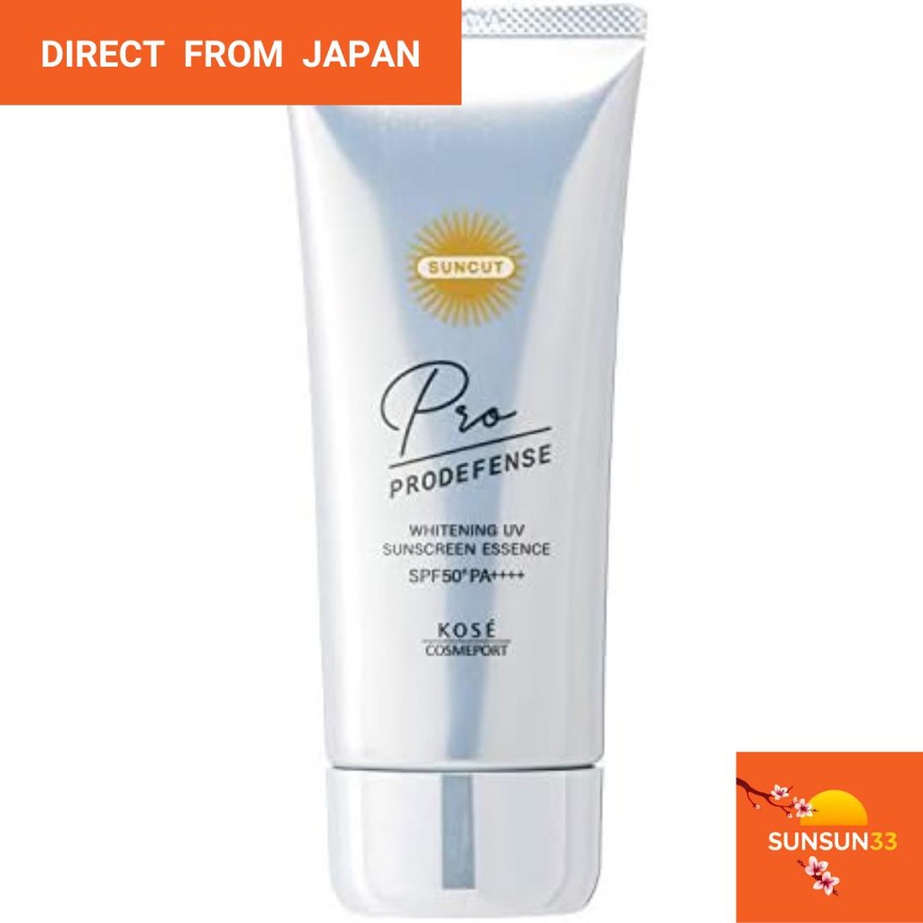 【Direct from Japan】Kose Suncut Pro Defense Whitening ครีมกันแดด UV Essence คราบและป้องกันไม่ให้ ...