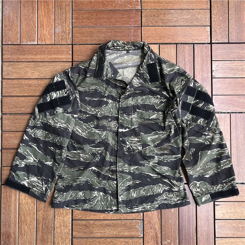 ชุดยุทธวิธี Tom GEN ลายเสือเขียว ชุดยุทธวิธี G Frog ชุดต่อสู้ลายเสือ ...