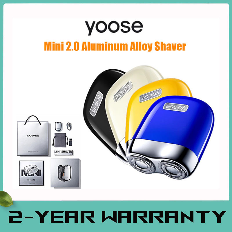Yoose Mini Shaver 2.0 มีดโกนแบบชาร์จไฟได้ไฟฟ้าแบบพกพาสําหรับ | Shopee Thailand