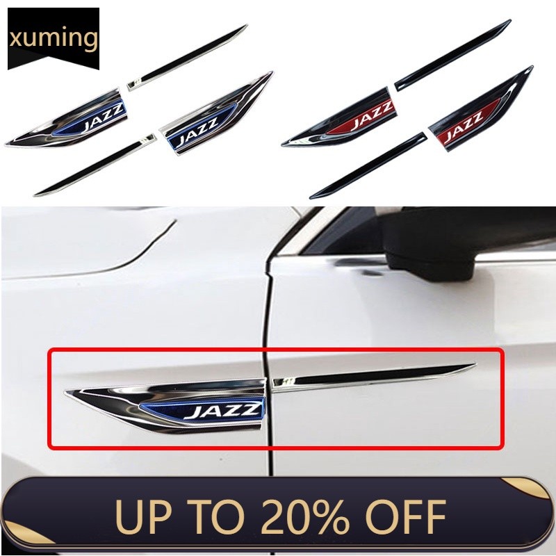 Xm 1 ชุดสแตนเลสรถประตู Fender โลหะด้านข้างสติกเกอร์โลโก้ (ซ้ายและขวา ...