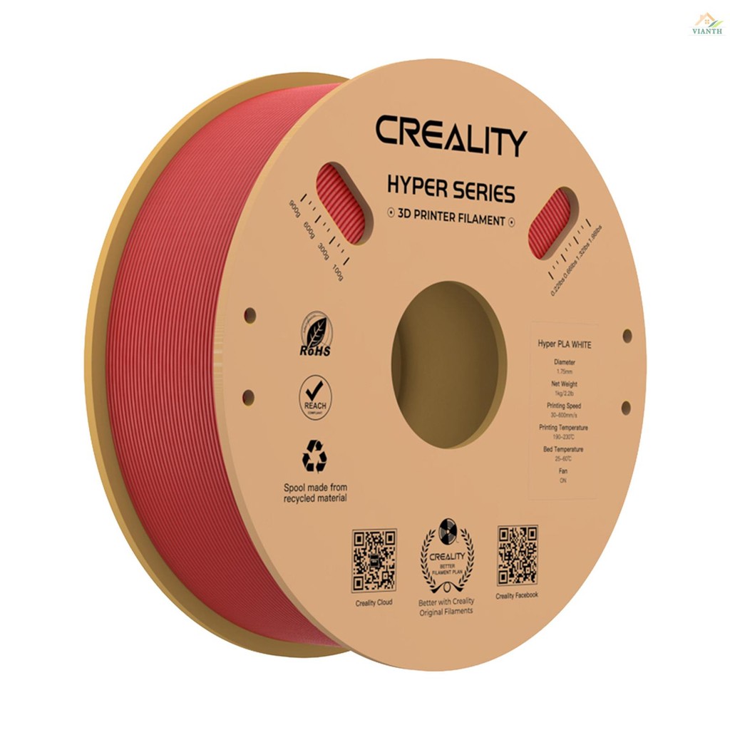 Creality Hyper PLA Filament 1.75 มม.ความเร็วสูง 3D การพิมพ์วัสดุ ...