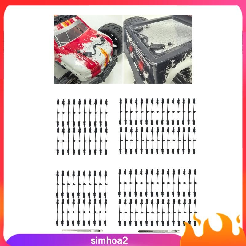 [Simhoa2] RC ยาง Retainer ดึงแท็บ Body Clip Retainer อะไหล่ซ่อมปฏิบัติ ...