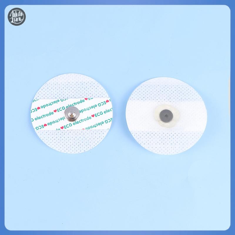 WL| 10 ชิ้น ECG EKG Electrode Patch ทางการแพทย์ทิ้ง ECG อุปกรณ์เสริมไม่ ...