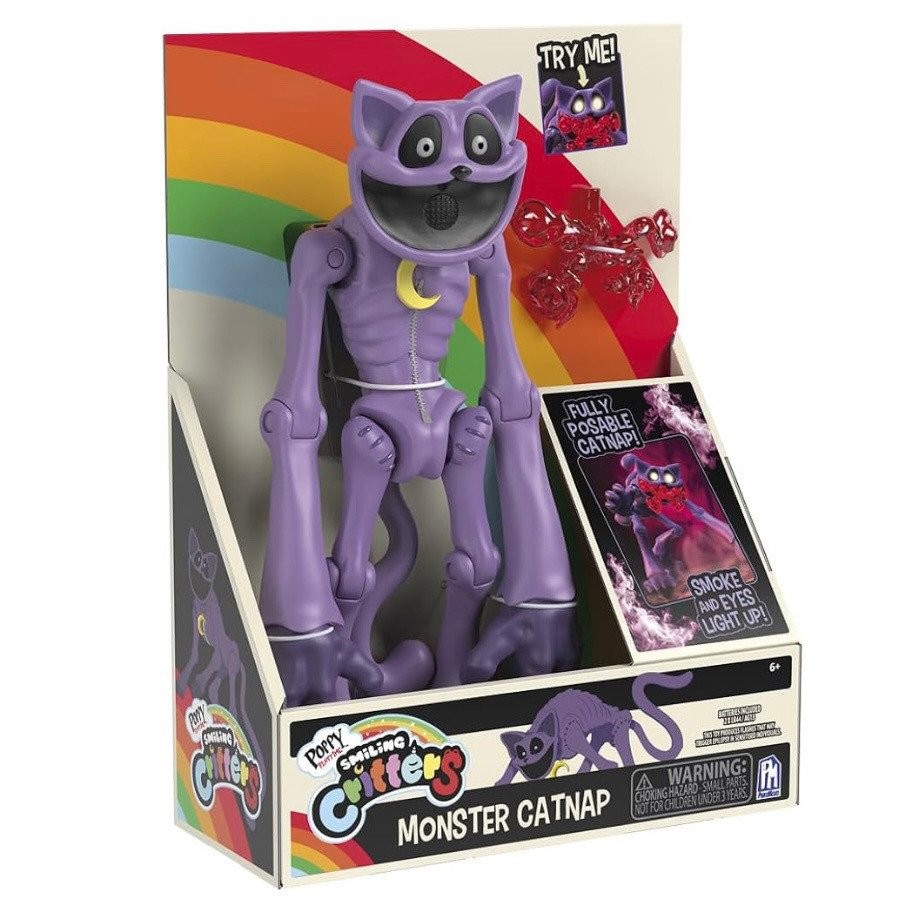 Poppy playtime Poppys playtime Sleepy Cat Catnap Monster Cat Nap ตุ๊กตา ...