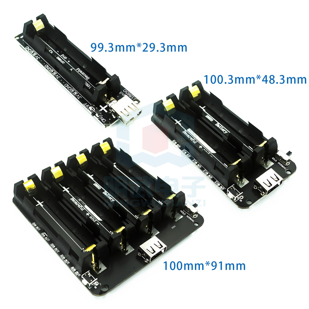 18650 แบตเตอรี่ผู้ถือ V3 บอร์ดพัฒนาใช้งานร่วมกับ Raspberry Pi Raspberry ...