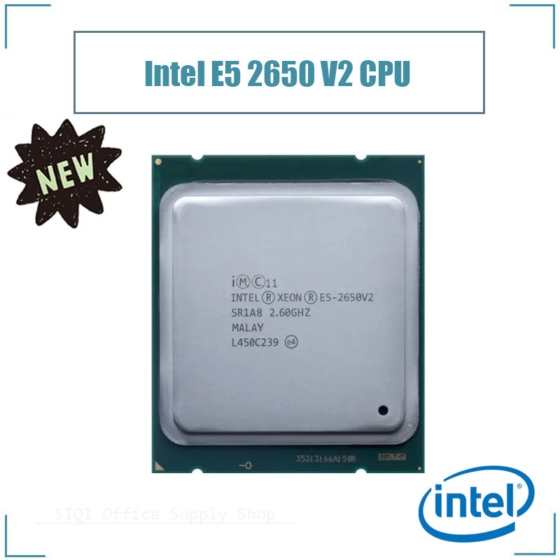 Intel E5 2650 V2 CPU 2.6GHz แปดแกนสิบหกเกลียว 20M 95W DDR3 LGA 2011 CPU | Shopee Thailand