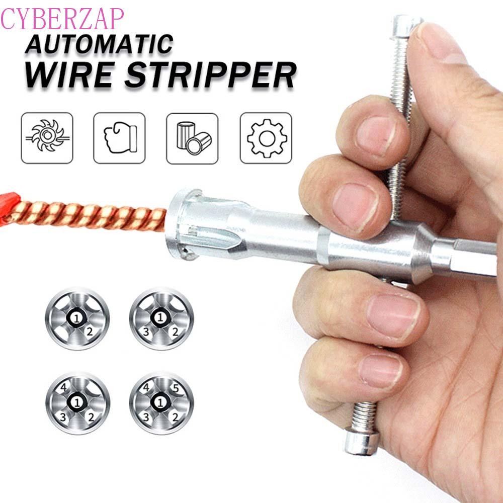 Cyberzap Wire Stripper ทั่วไปที่มีประโยชน์ Twisted Wire Connector เจาะ ...