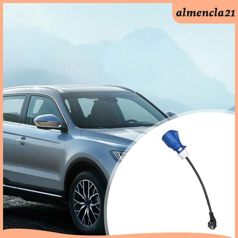 [Almencla] Ev ปลั๊กชาร์จแบบพกพาไปยัง Cee Blue Cee ปลั๊กหญิง 32A ความยาว ...