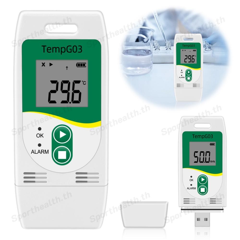 Usb Temp & Humidity Data Logger 32000 Point Capacity Temp Data Logger ...