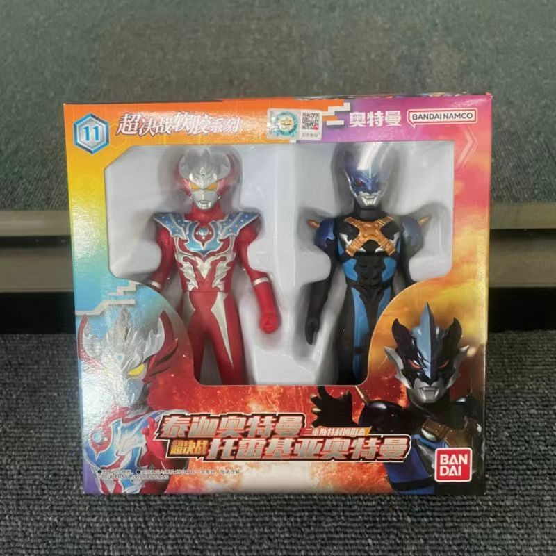 ของเล่นเด็ก Bandai Ultraman Ultra Battle Series 69086 Taiga Ultra ...