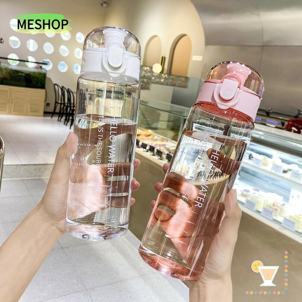 ME 780ml ถ้วยดื่ม เด็กผู้หญิง พลาสติก แบบพกพา ป้องกันการรั่วซึม | Shopee Thailand
