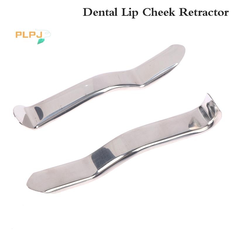 PLPJ 1PC ทันตกรรม Lip Cheek Retractor S รูปร่างสแตนเลสผ่าตัด Implant ...