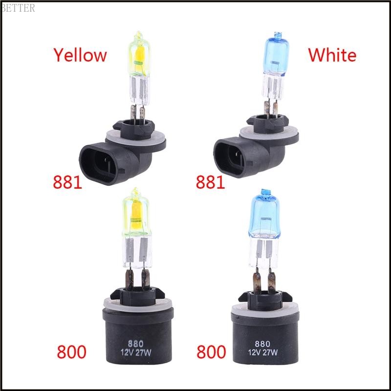 BETT ไฟแสดงสถานะรถยนต์ไฟตัดหมอกหลอดไฟ 880 881 12V 27W หลอดไฟฮาโลเจน LED ...