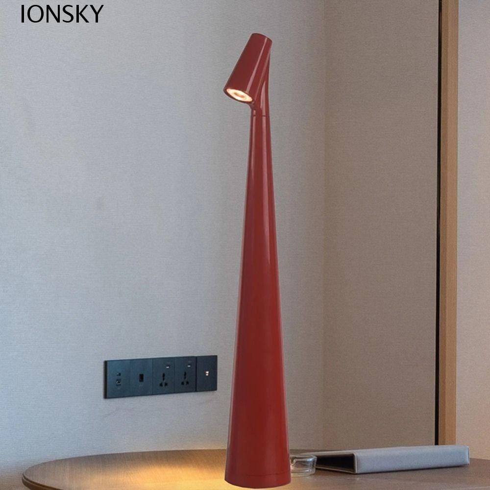 โคมไฟตั้งโต๊ะ IONSKY, โคมไฟศึกษาแบบชาร์จไฟได้ LED, ไฟบรรยากาศอ่าน ...