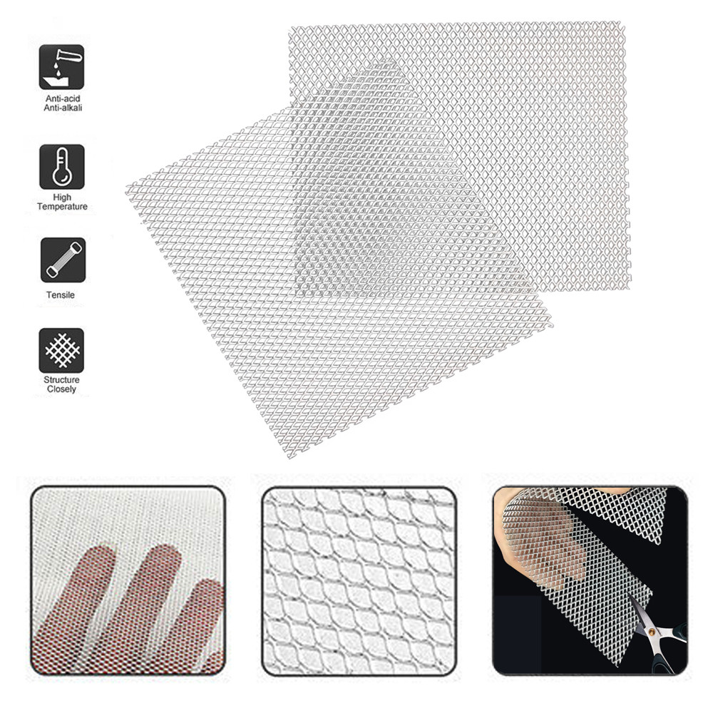 25x20cm Aluminum Mesh Sheet Aluminium Modelling Mesh Car Grill Mesh ...
