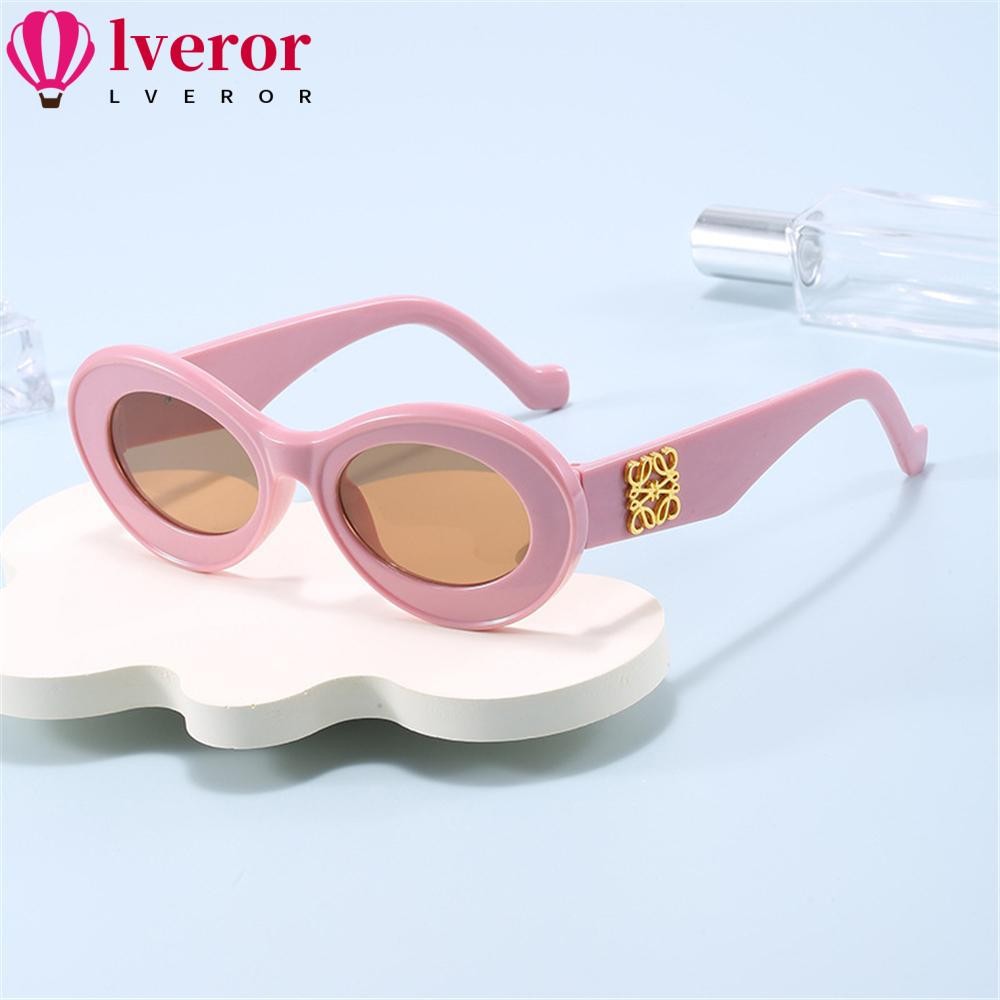 แว่นกันแดด LVEROR Cat Eye, แว่นกันแดด Oval Party Street, แว่นป้องกันรังสียูวี Y2K ย้อนยุค ...