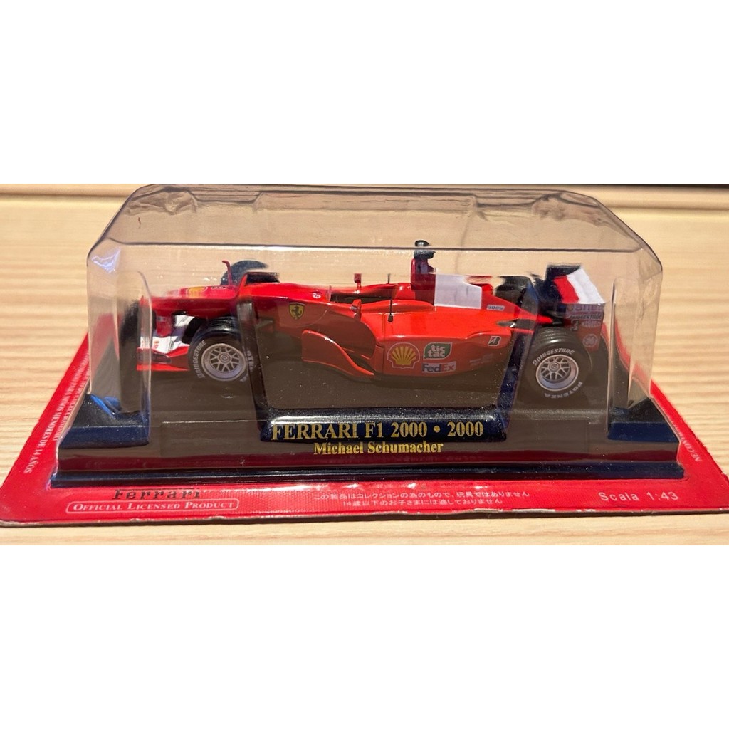 1: 43 IXO Ferrari F2000 Schumacher 2000 Racing Season F1 Formula One ...