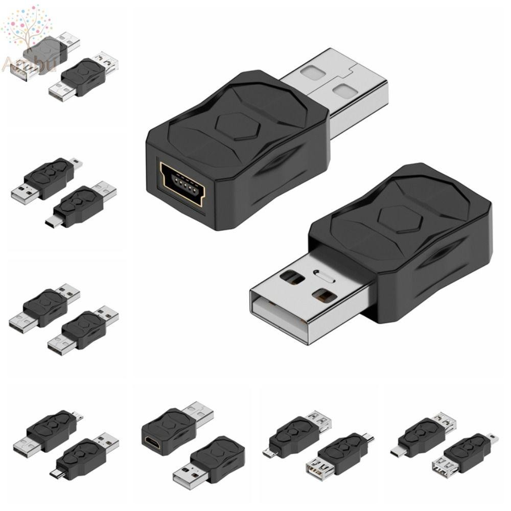 Ambu USB-A to Micro USB Converter, ชายหญิง HDD Mini USB to USB Adapter ...