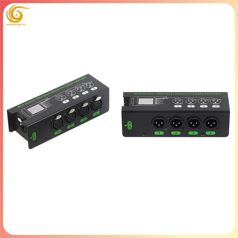 Ethercon Audio Snake Xlr 4-Channel XLR Over Ethernet Adapter (Made In ...