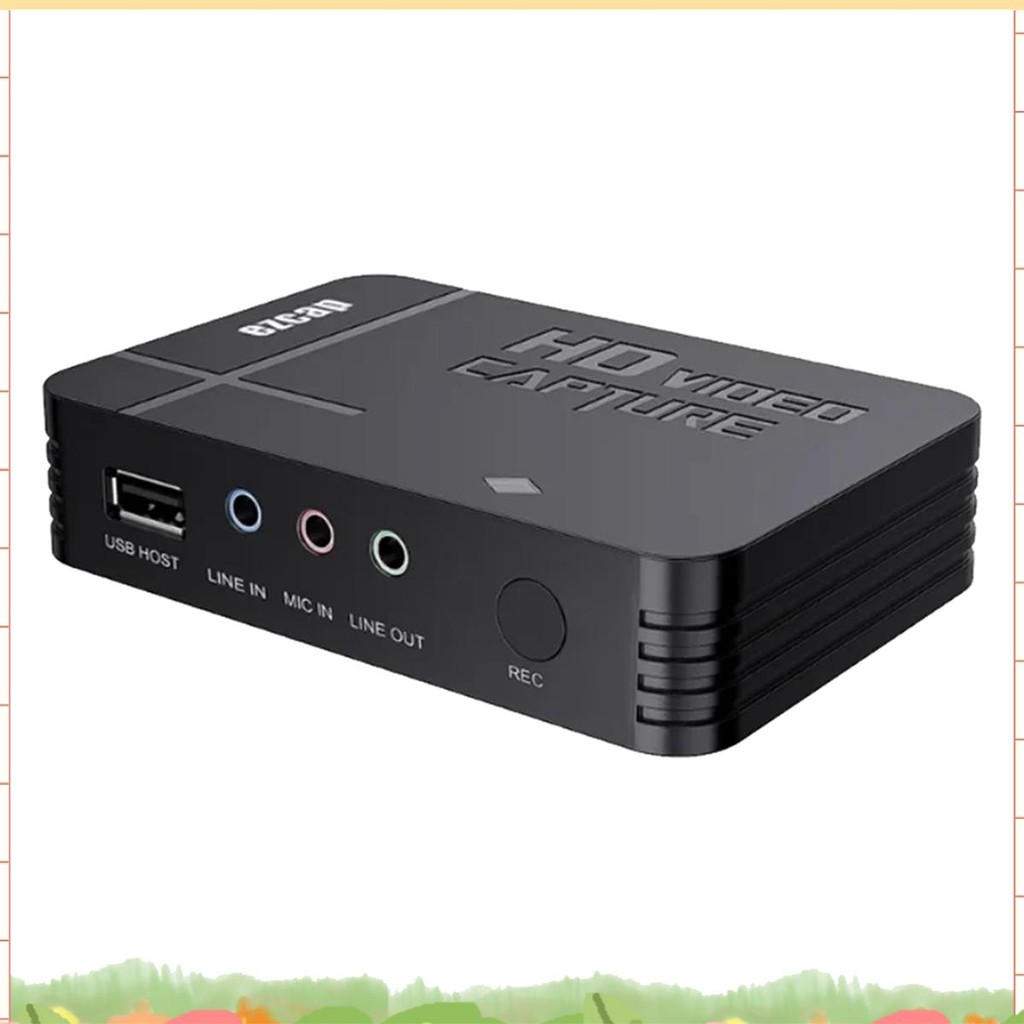 การ์ดจับภาพวิดีโอ Super 288P HD 1080P เครื่องบันทึกเกมที่ชัดเจนสูง Cam ...