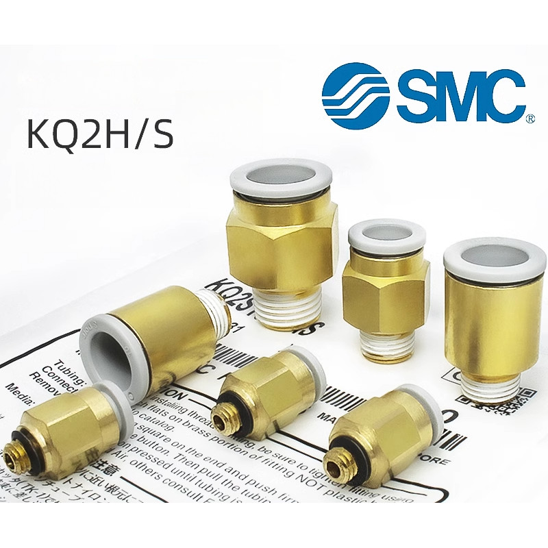 Smc Trachea Quick Connector KQ2H04-KQ2H06-KQ2H08-KQ2H10-KQ2H12-M3A-M5A-M6A-01AS-02AS ตรงเกลียว ...