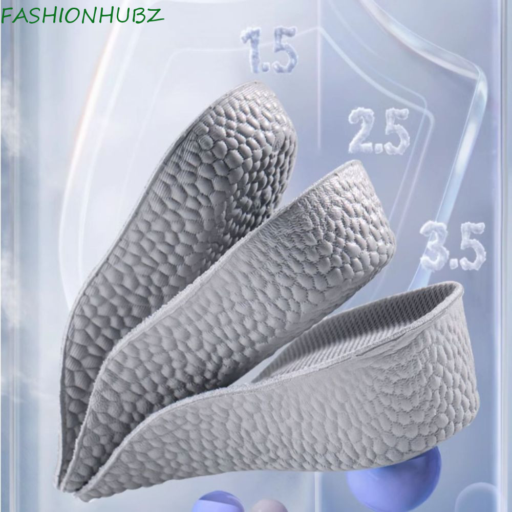 Fashionhubz 3 คู่เพิ่มความสูง Insoles, Orthopedic โฟมความสูงรองเท้า ...