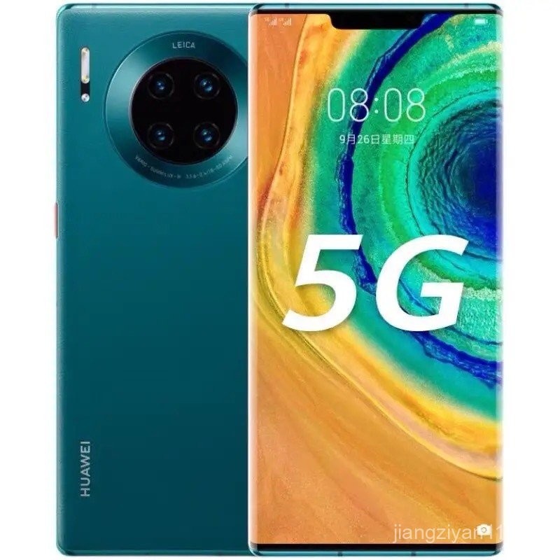 โทรศัพท์มือสอง Huawei Mate30 Pro Kirin 990 Full Netcom 5G หน้าจอตรง NFC การถ่ายภาพ Mate30E Pro ...