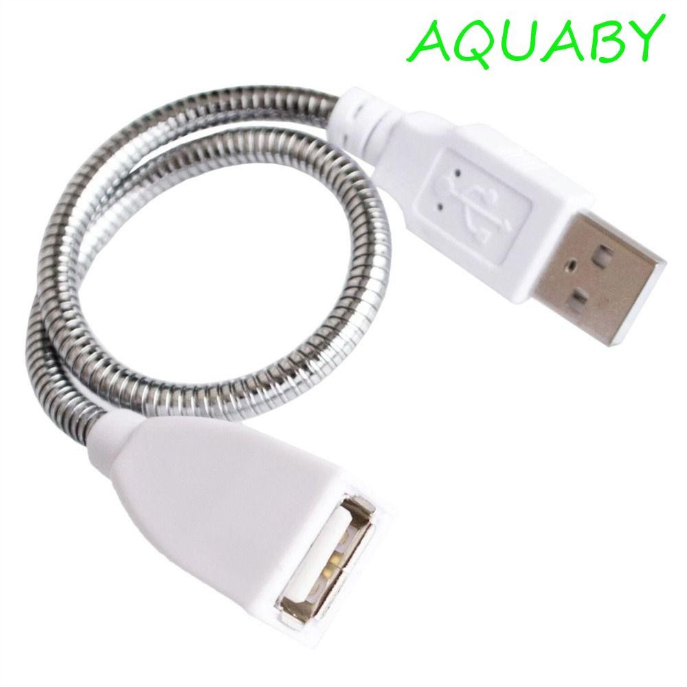 AQUABY สายต่อ USB ชายทองแดง Core USB ชายหญิงชาร์จ Extender สายไฟ LED พัดลมสายไฟสายไฟ | Shopee ...