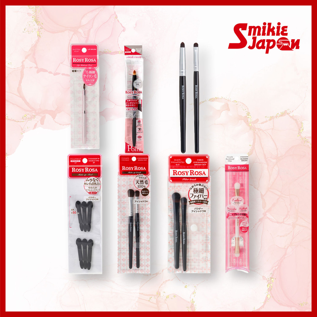 ROSY ROSA Eye Makeup Brush Collection / Essential Tools for Flawless ...