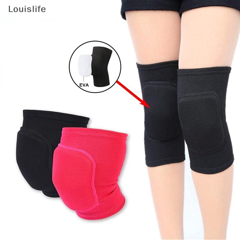 Llph กีฬาการบีบอัดเข่า Pads Elastic เข่า Protector ฟองน้ําหนาเข่ารั้งสําหรับเต้นรําออกกําลังกาย ...
