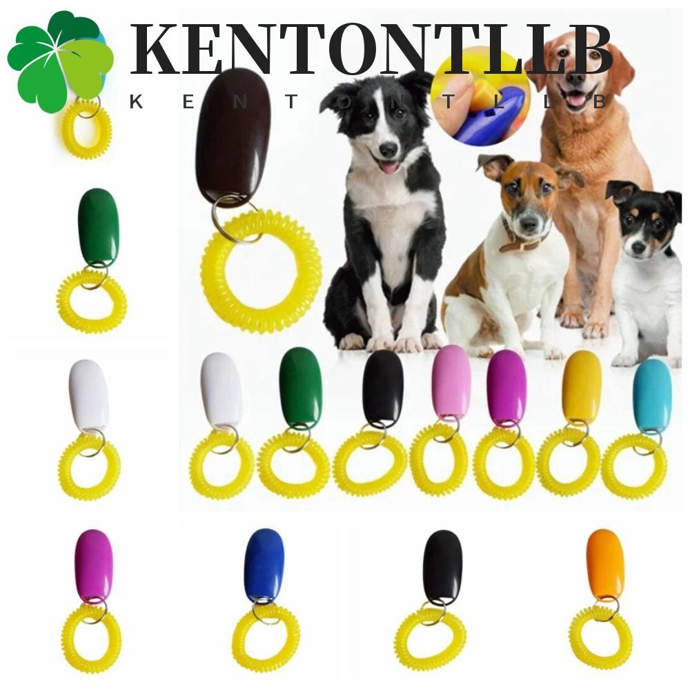 Kentontllb สัตว์เลี้ยง Tranining Clicker, พลาสติกแบบพกพา Dog Clicker ...