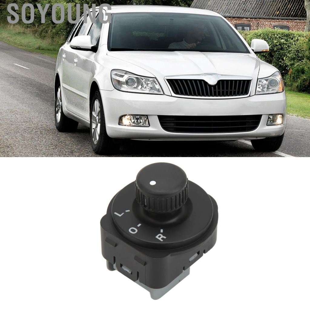 Soyoung สวิตช์ควบคุมกระจกมองข้างประตูปรับลูกบิด 1Z1959565A สำหรับ ...