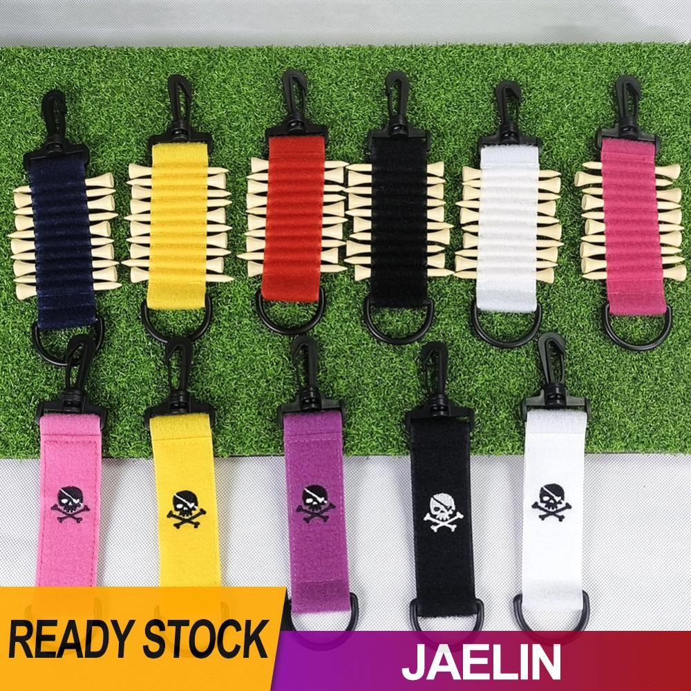 ถุงมือแขวนกอล์ฟ Magic Tape ที่วางทีแบบพกพา Easy Fastened Golf Tee ...