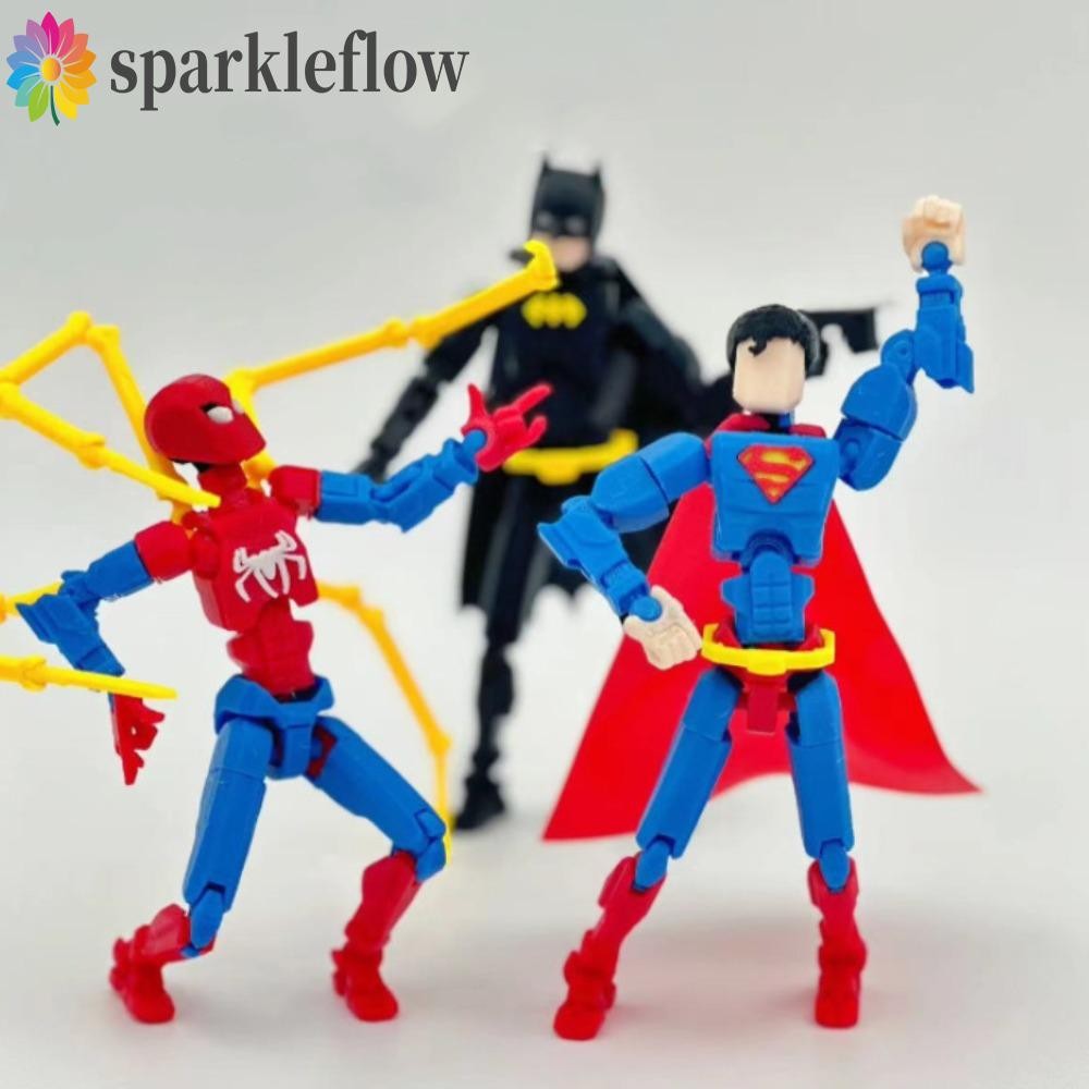 Sparkleflow 3D พิมพ์ Mannequin, Batman Multi-Jointed Movable Robot ...