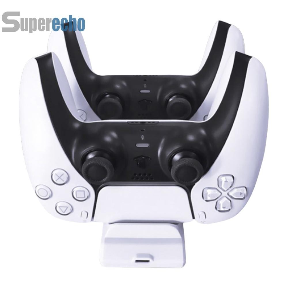 สําหรับ PS5 Dual Controller แท่นชาร์จคอนโทรลเลอร์แท่นชาร์จสําหรับ PS5 ...