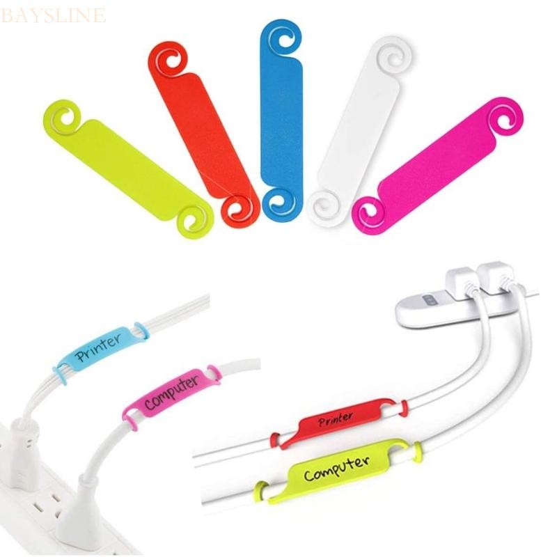 Baysli Cable Identification Label Cable Label Cable Sticker Multicolor ...