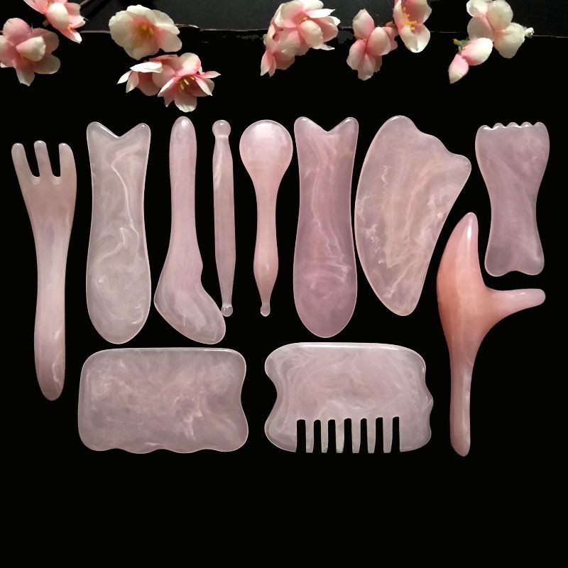 สินค้าใหม่พร้อมสต็อกทั้งร่างกาย Universal เรซิ่น Gua Sha นวด Board ร้าน ...