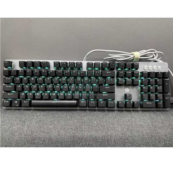 mechanical keyboard keyboard HP GK100 คีย์บอร์ดแบบมีสาย Home Internet ...