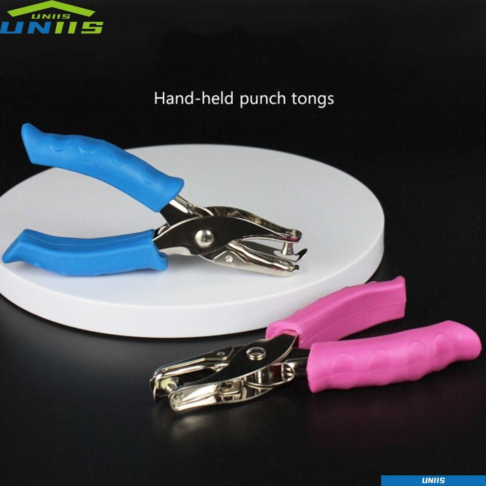 Uniis Hole Punch ด้ามจับกันลื่น Round Hole Hole Puncher, ที่มีประโยชน์ DIY Mini Hand Tool ...