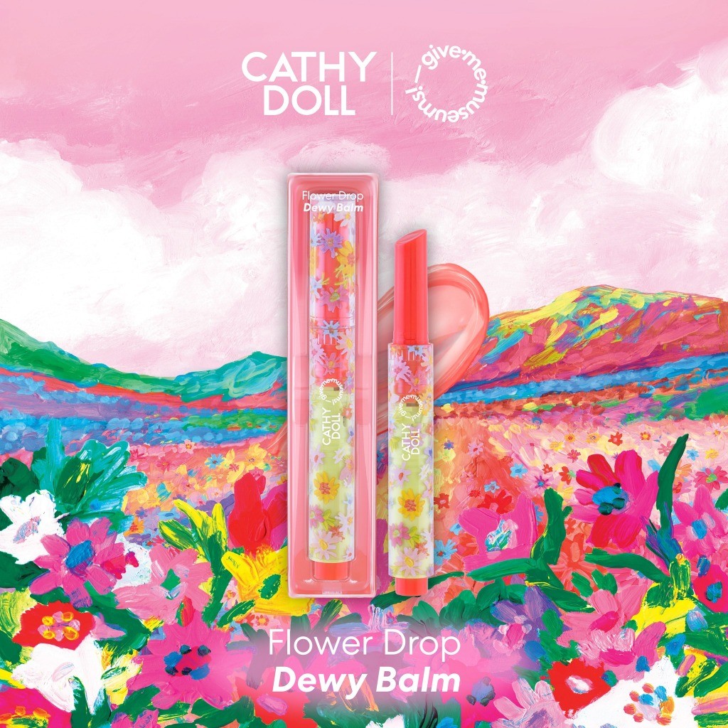 เคที่ดอลล์ ลิปสติก ฟลาวเวอร์ดรอป 1.8g หลิงออม Cathy Doll Give Me ...