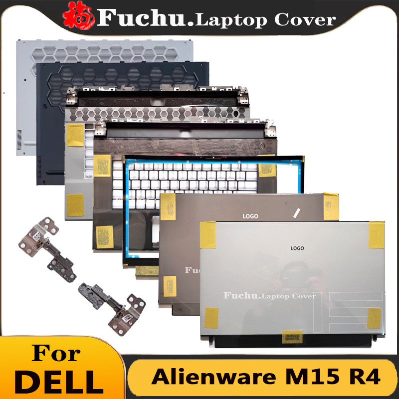 สําหรับ Dell Alienware M15 R4 แล็ปท็อปปกหลัง LCD/กรอบด้านหน้า/ที่วางฝ่า ...