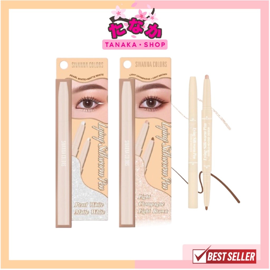 HF970 Sivanna Double-headed Lying Silk worm Pen อายไลเนอร์+ดอลลี่อาย ...