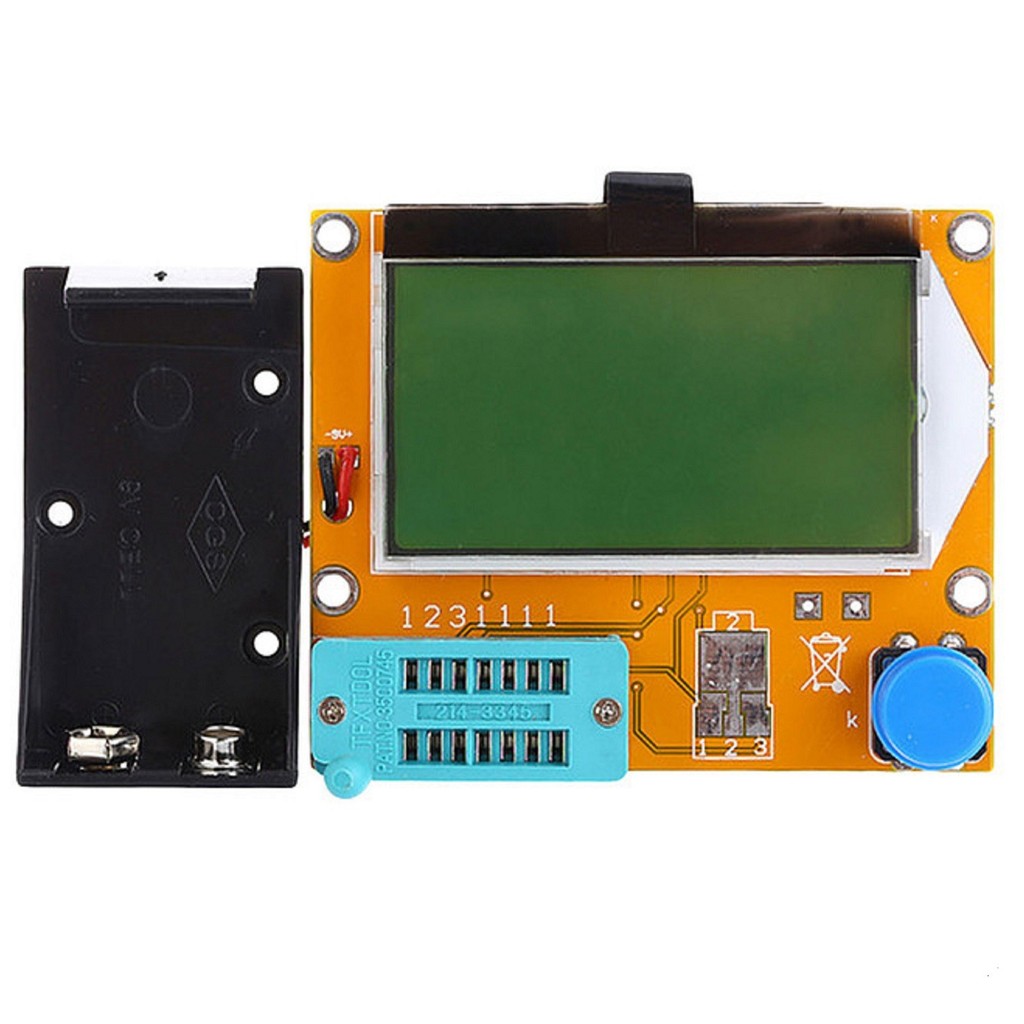 【Good】LCR-T4 Digital Transistor Tester Adjustable Potentiometer Diodes ...