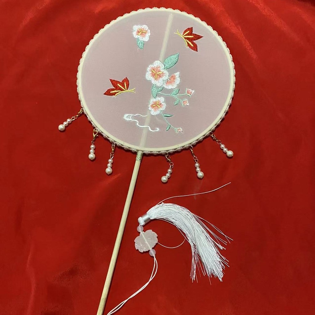 Tuan Fan Blossoming Original ปัก Tuan พัดลมอุปกรณ์ประกอบฉากยิงอุปกรณ์ ...